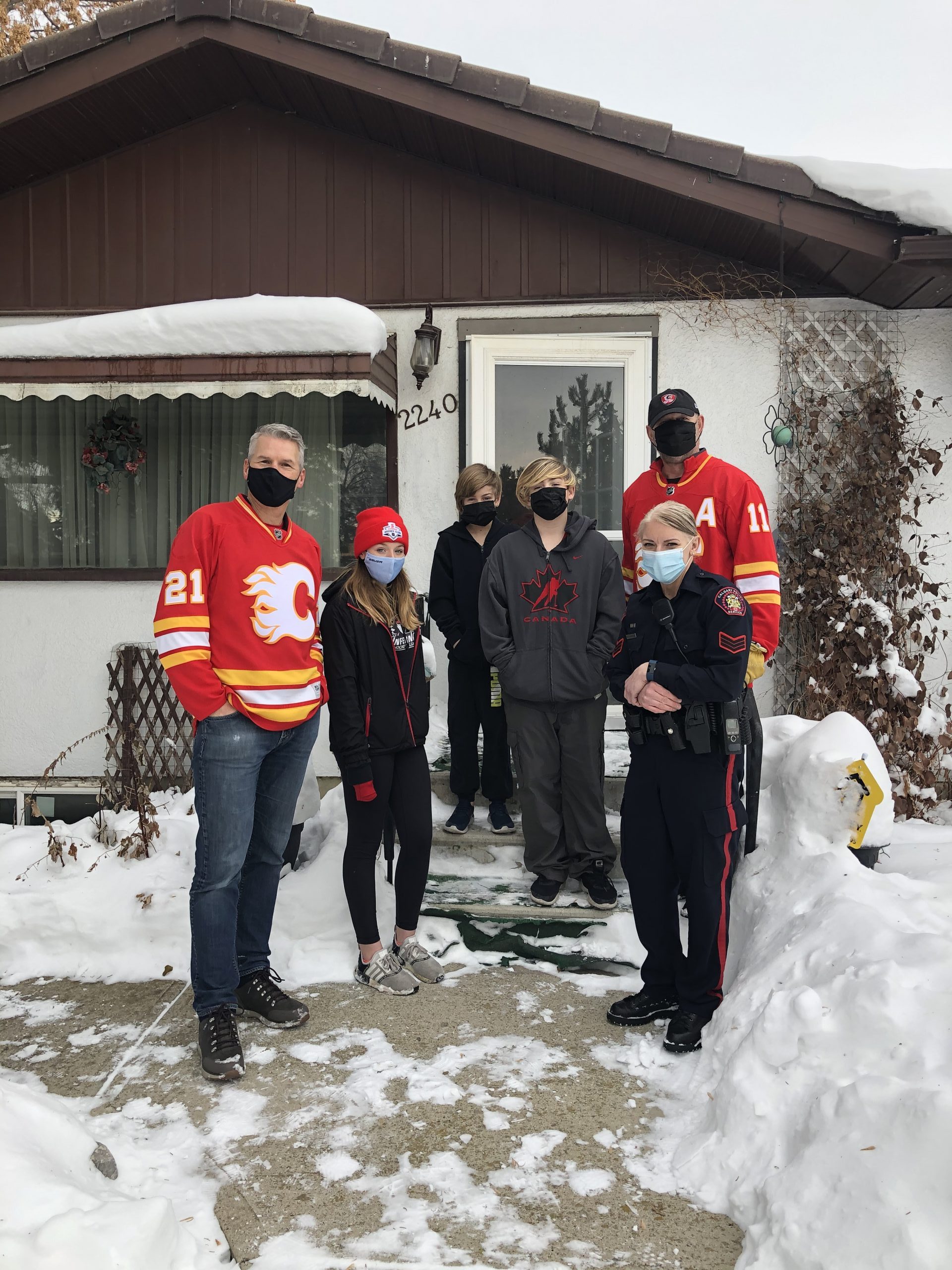 TOY DRIVE - Calgary Flames Alumni