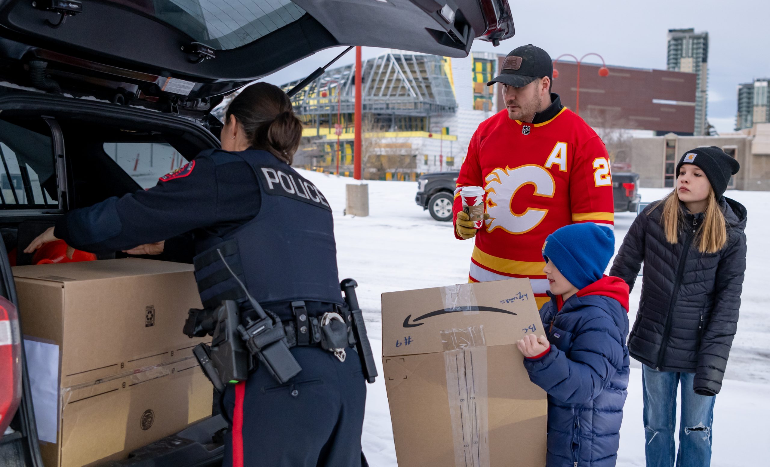 Toy Drive – Calgary Flames Alumni